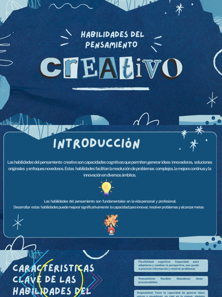 Habilidades Del Pensamiento | PDF | Pensamiento | Creatividad