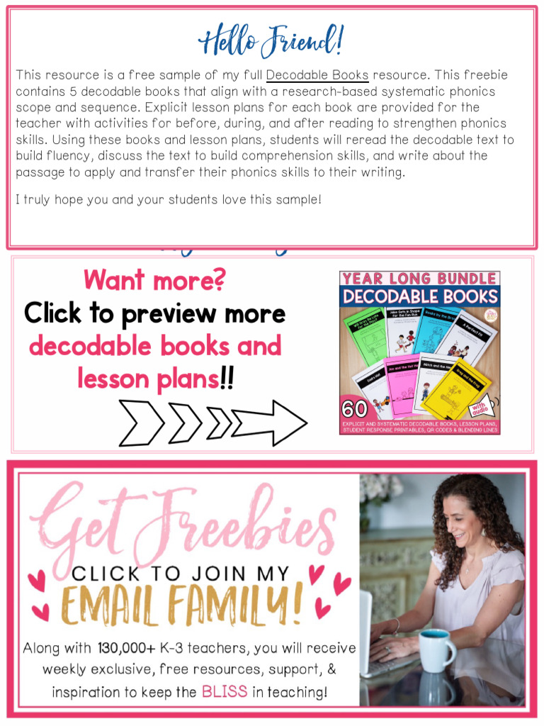 1 START HERE - Teacher Info Freebie MWB | PDF