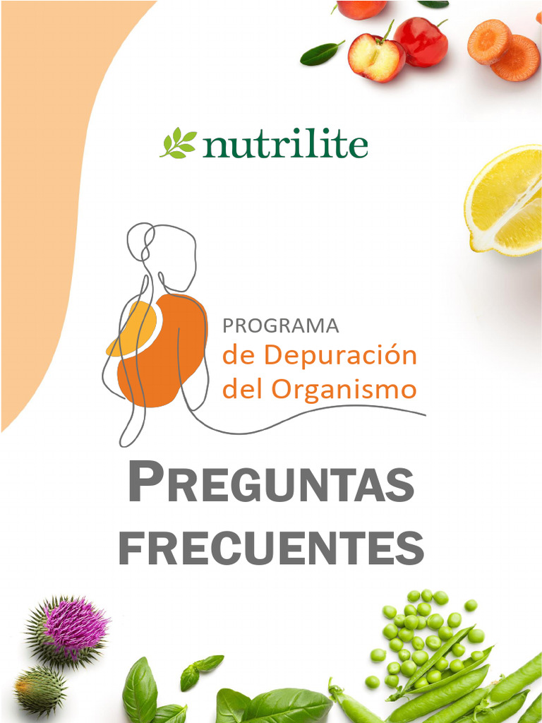 Nutrilite - Destination Wellebeing & BCP - FAQs - ES | PDF | Dieta | Nutrición