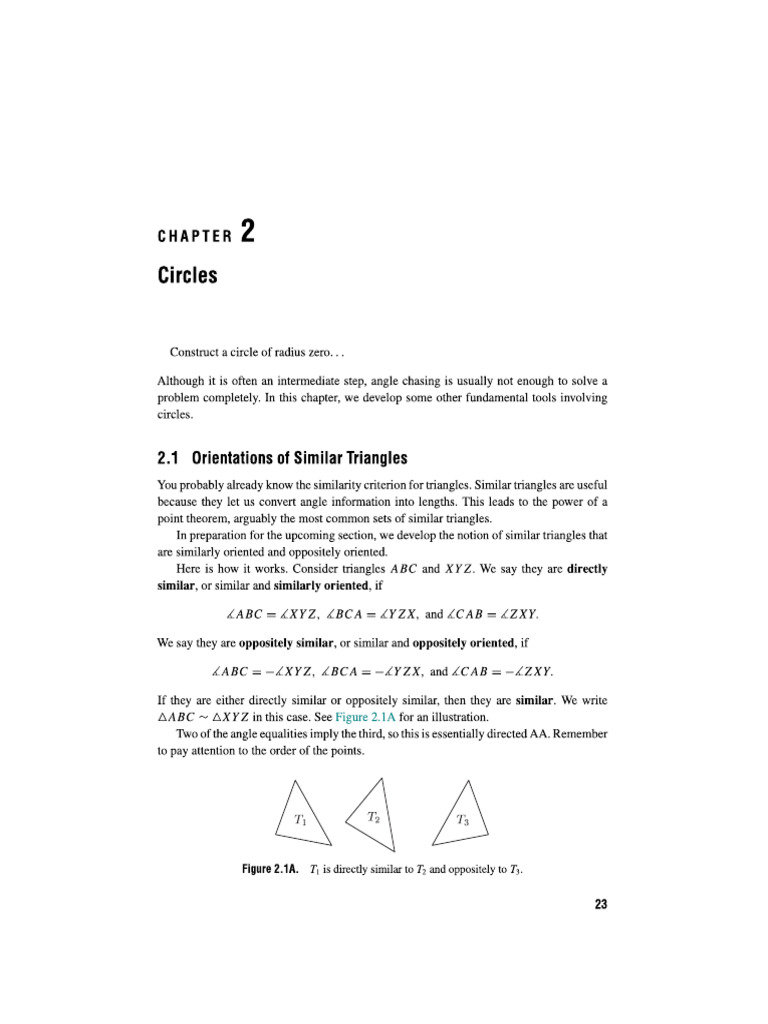 Chap 2 Circles | PDF