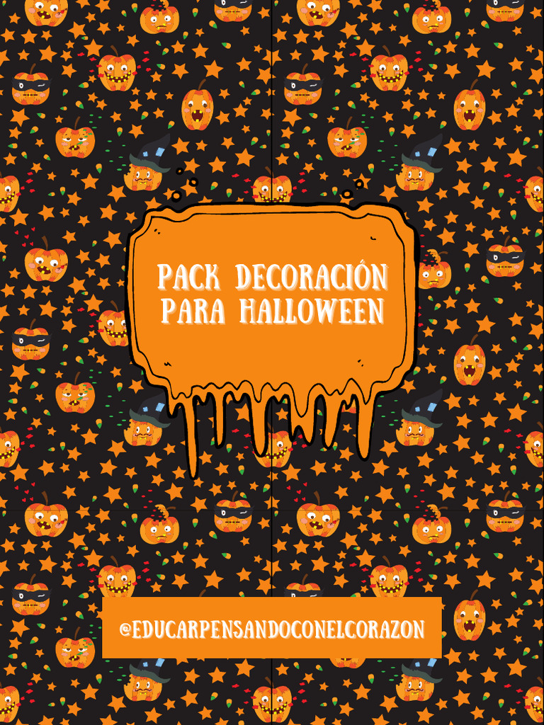 Decoración Halloween: Pack PDF | PDF