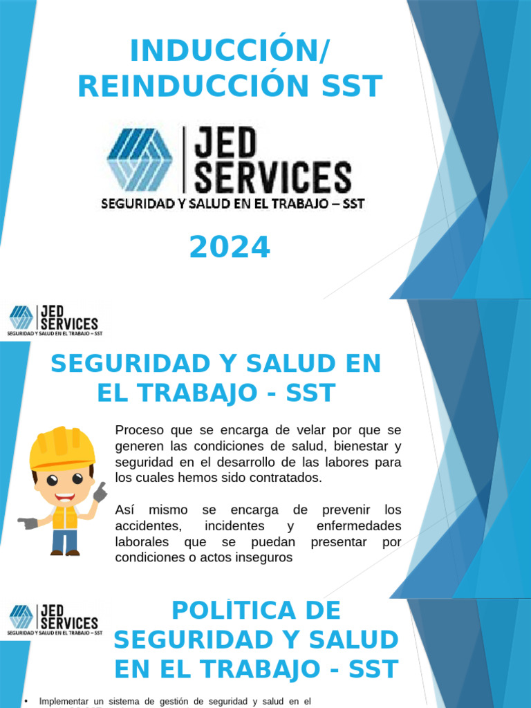 Induccion y Reinduccion 2024 | PDF | Seguridad y salud ocupacional | Valores