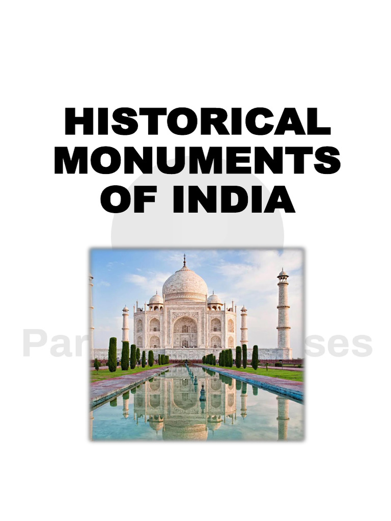 33 - Historical Monuments in India_Processed | PDF
