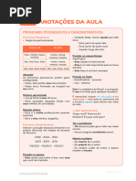 Uso de Deste, Desse, Disto e Disso | PDF | Pronome