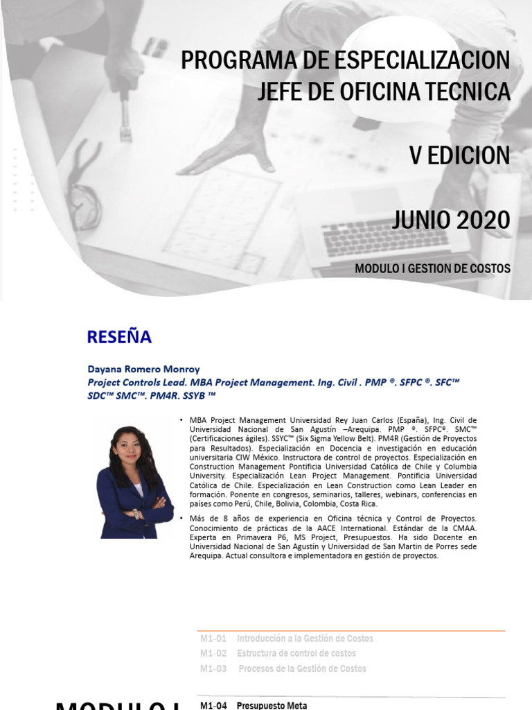 MIS2 Gestion de Costos V2 | PDF | Presupuesto | Riesgo