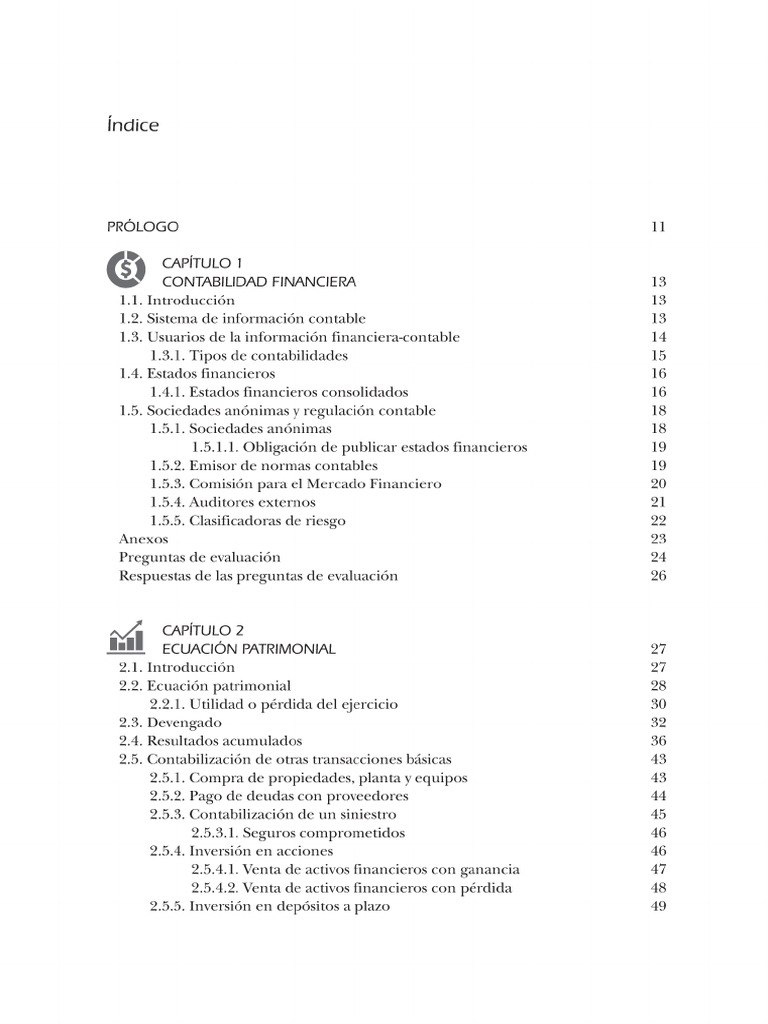 Fundamentos de Contabilidad Financiera | PDF