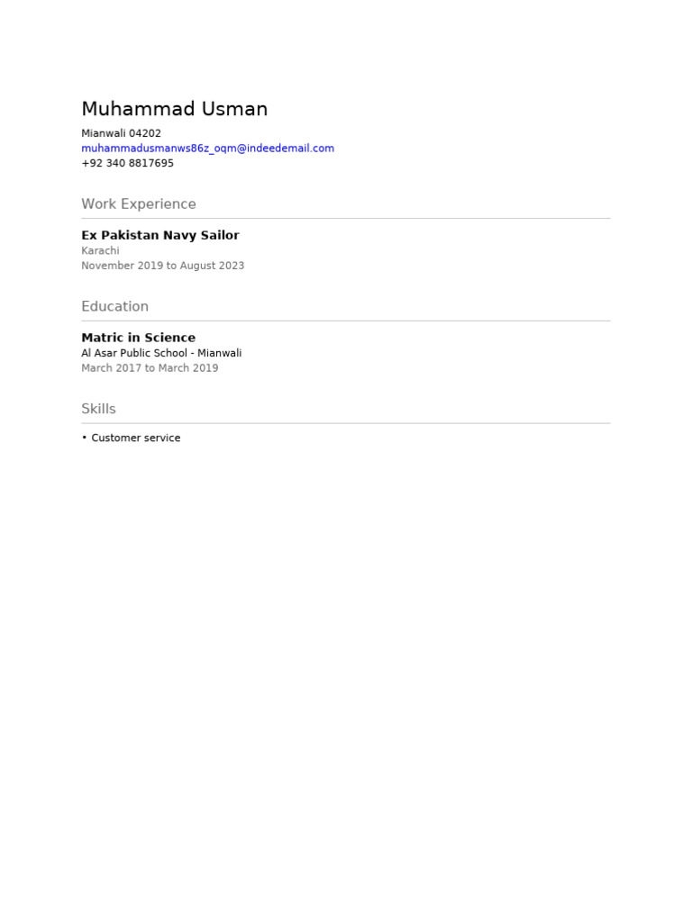 Muhammad Usman | PDF