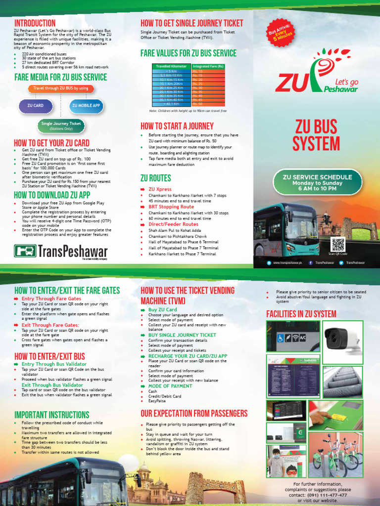 ZU BUS Complete Details and Informations in English | PDF | Qr Code ...