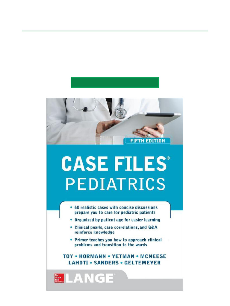 Case Files Pediatrics 5th Edition Full Book Download | PDF | Childbirth ...