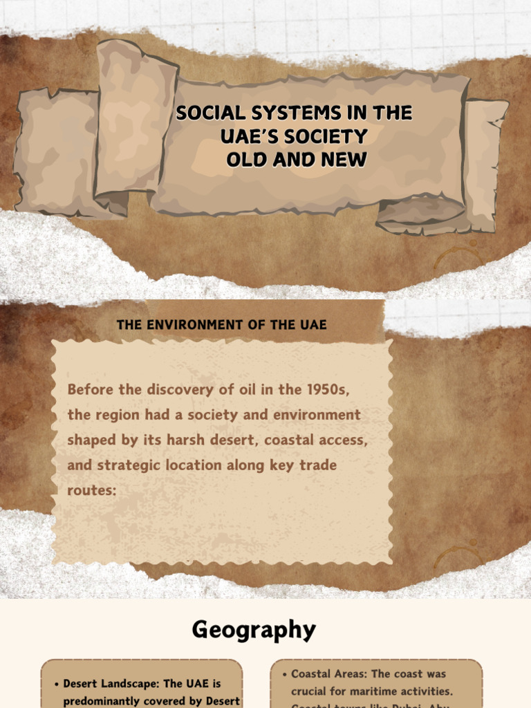 Social Structures of UAE's Tribes | PDF | United Arab Emirates
