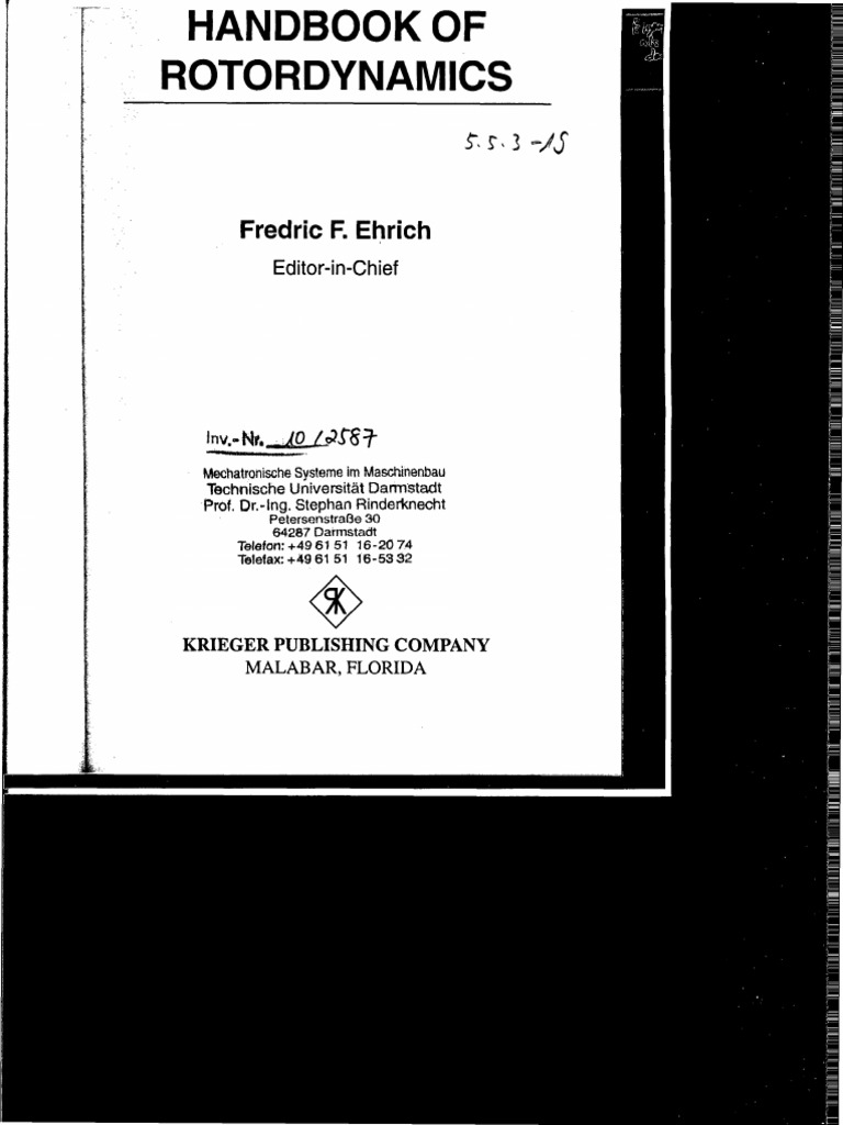 Fredric R Ehrich: Editor-in-Chief | PDF | Mechanical Engineering ...