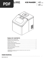 Intertek Ice Maker HZB-12C (EN) | PDF | Ac Power Plugs And Sockets | Water