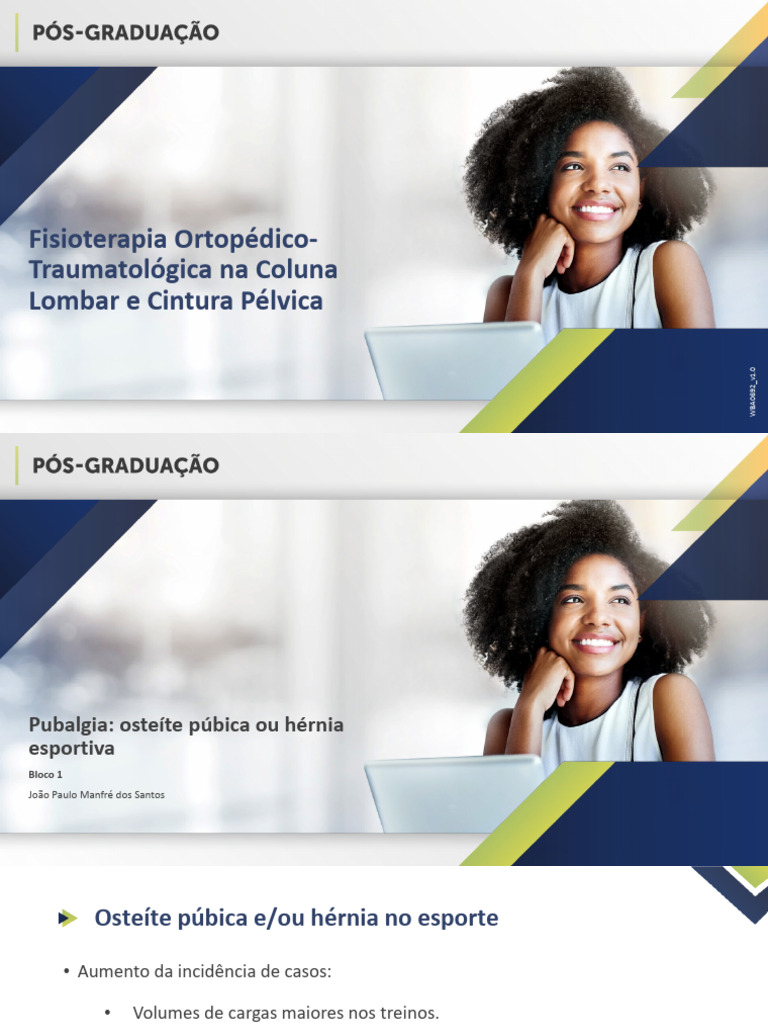 Tema 3 - Pubalgia Osteite Pubica Ou Hernia Esportiva | PDF | Fisioterapia