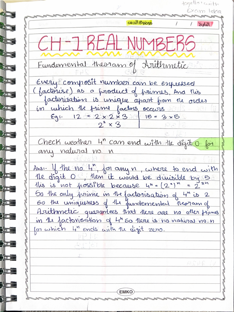 Maths Chapter 1 Quarter | PDF