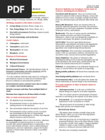 APES Unit 5: Environmental Challenges | PDF | Groundwater | Aquifer