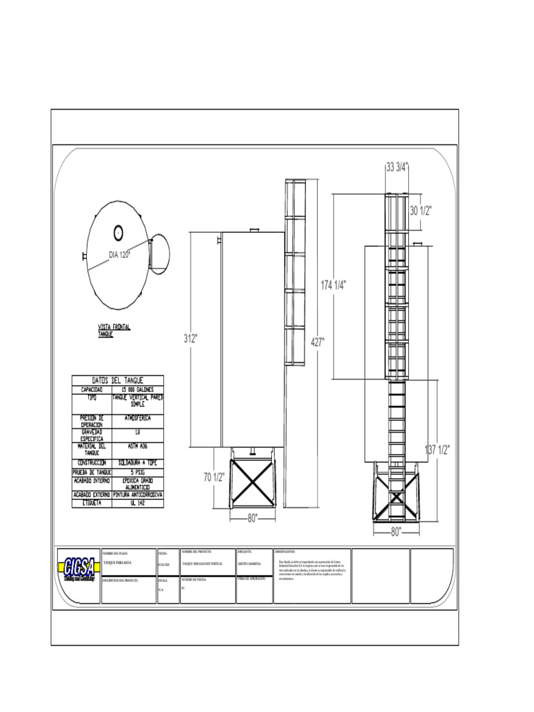 Plano Tanque 15K-Layout2 | PDF