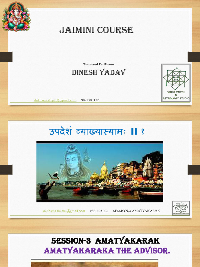 Jaimini-2 Amatyakarak | PDF