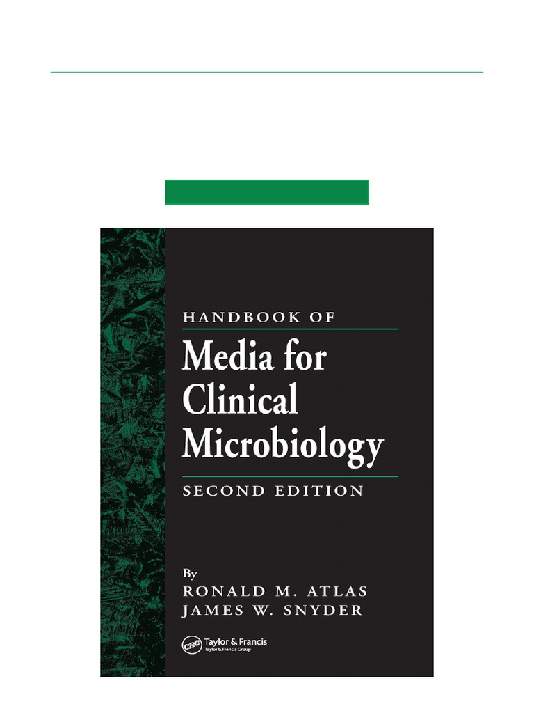 Handbook of Media For Clinical Microbiology - 2nd Edition Accessible ...