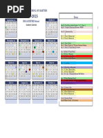 Academic Calendar 2024-2025 | PDF | Academic Term | Holidays