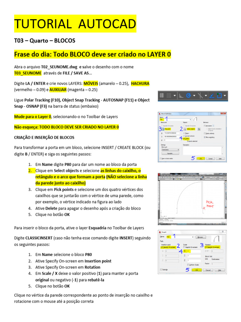 T03 - Tutorial Blocos_2024 | PDF
