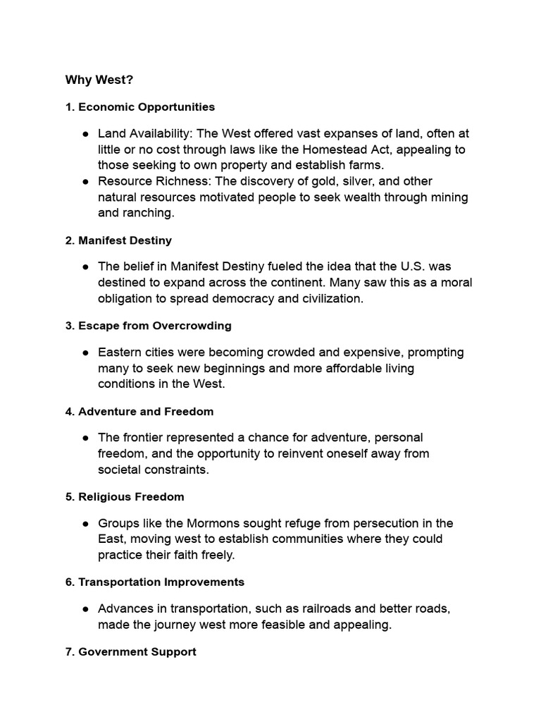 History presentation | PDF | Western United States | Culture Of The ...
