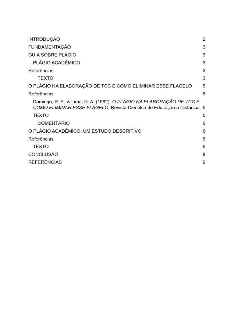 Guia Completo sobre Plágio Acadêmico | PDF | Plágio | Citação