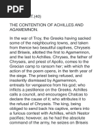 Invocation of the Muse in The Odyssey | PDF | Mythology