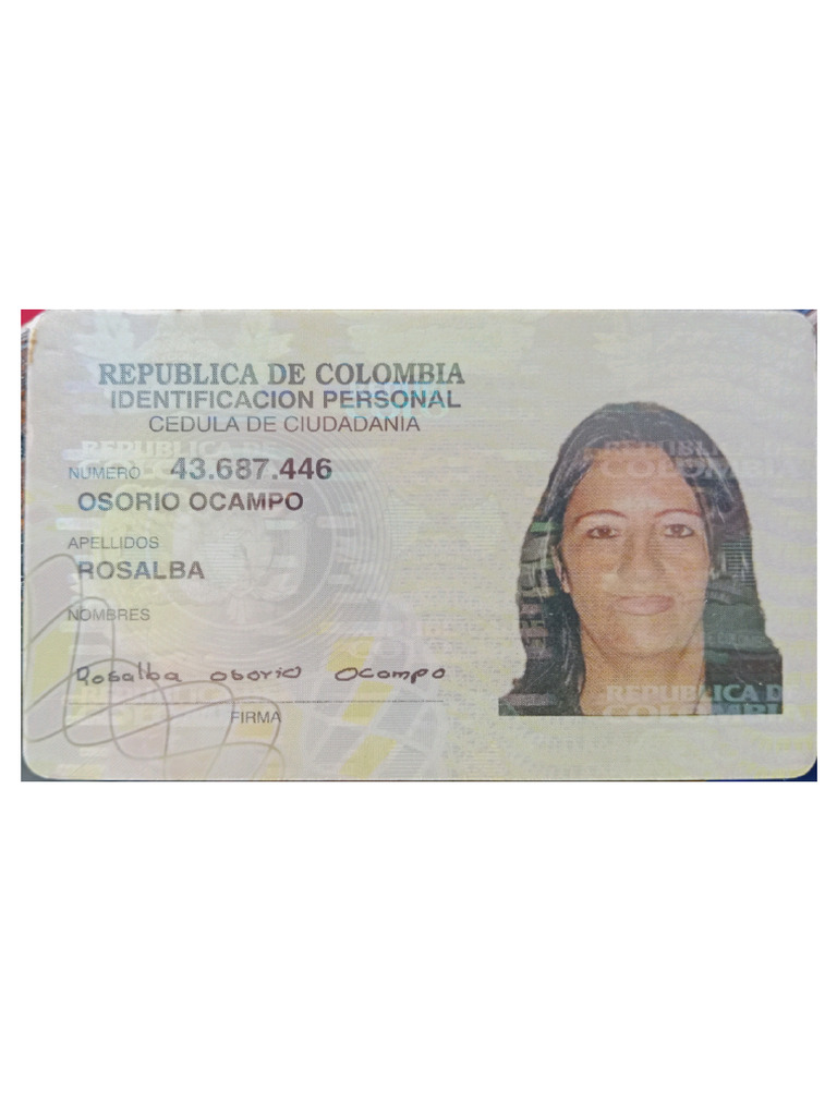 Cédula - Mamá | PDF