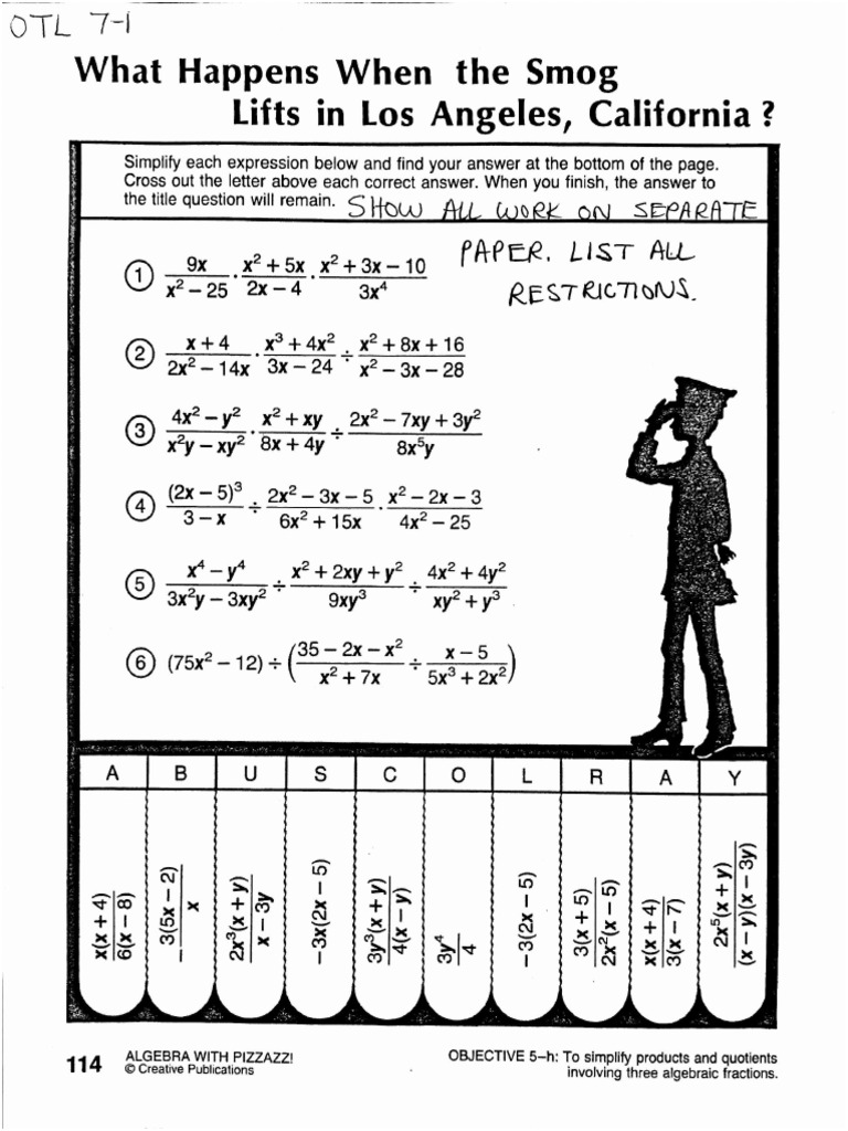 7-1 (Worksheet 7-1) | PDF