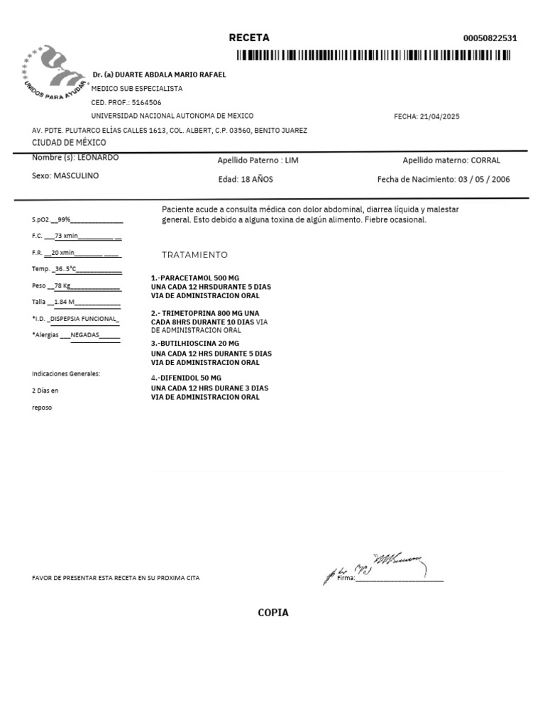 Receta Similares PDF | PDF