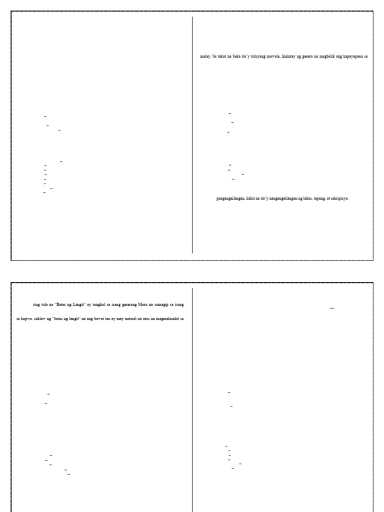 KABANATA X XV Florante at Laura | PDF