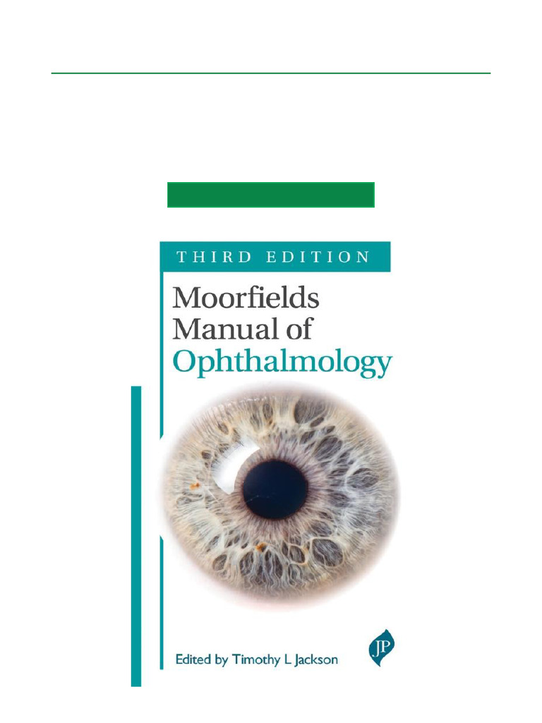 Moorfields Manual Ophthalmology 3rd Edition Digital Download | PDF ...