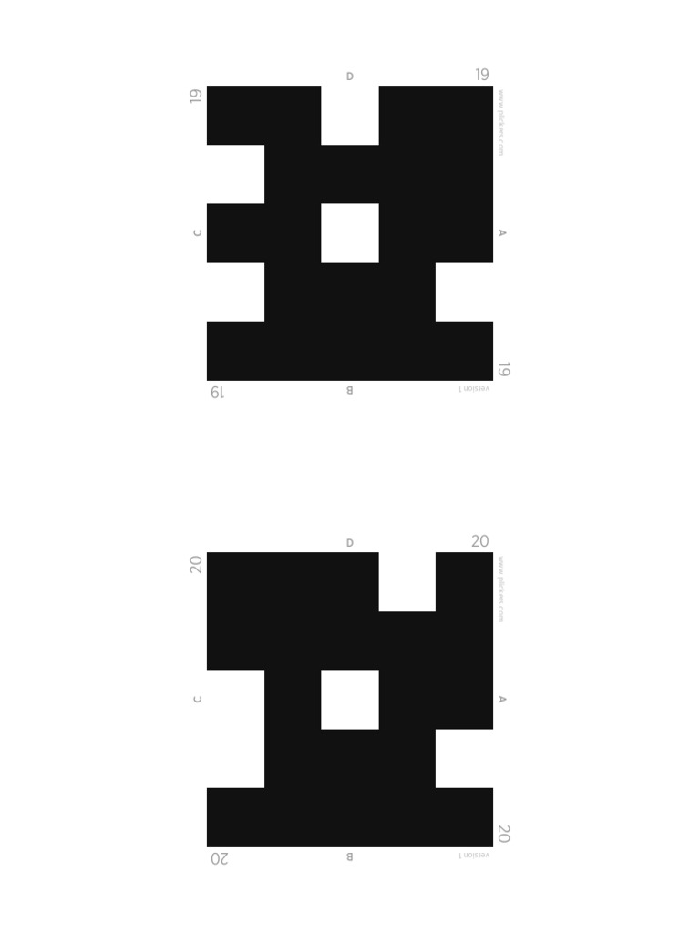 Tarjetas Plickers-10 | PDF