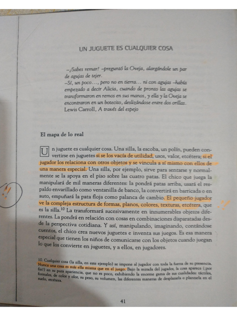 Scheines. Un Juguete Es Cualquier Cosa | PDF