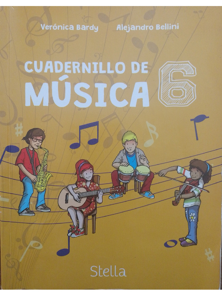 Cuadernillo M-Sica 6to Edu Guti-Rrez PDF | PDF
