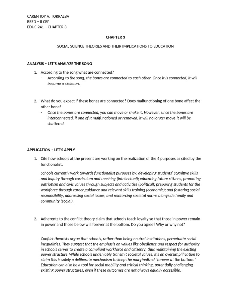 Educ241-Chapter 3-Torralba | PDF | Communication | Scientific Theories