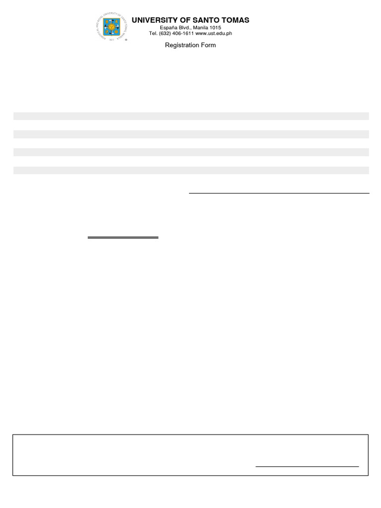 myUSTe Regform2021161407 | PDF | Payments