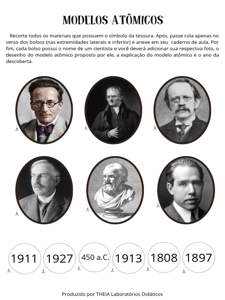 Modelos-Atomicos-1 14372 1743613464 | PDF | Elétron | Átomos