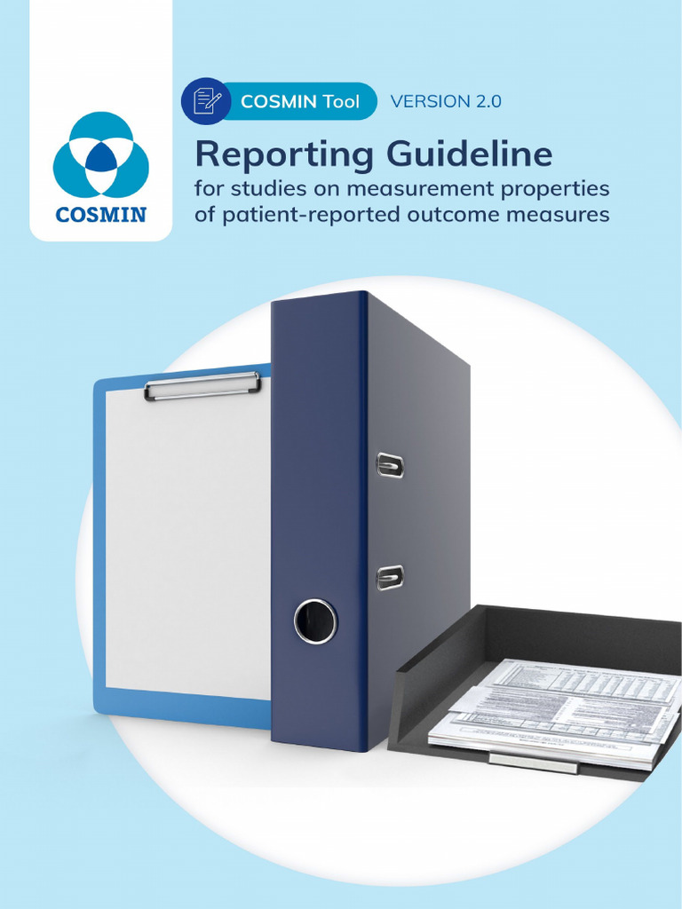 Reporting Guideline For Studies On Measurement Properties - Final | PDF ...
