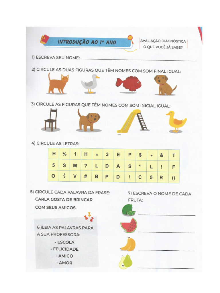 Aval Diag Letra Bastao | PDF