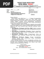 Program Kerja BUM Desa 2025 | PDF