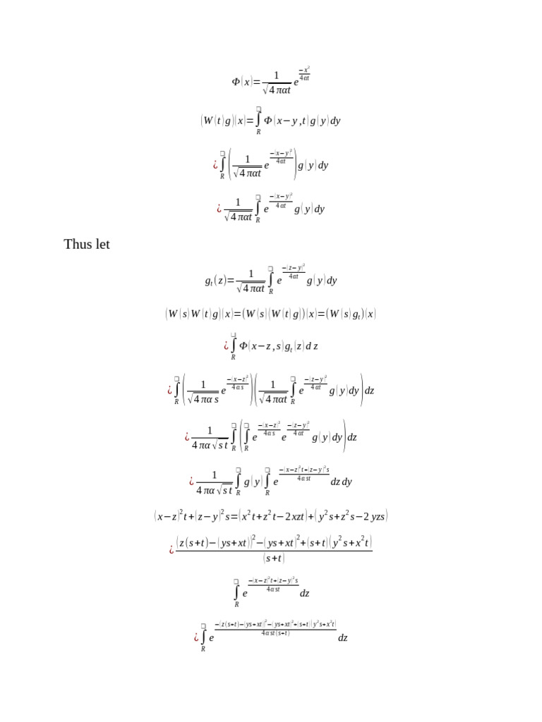 Semigroup Proof | PDF