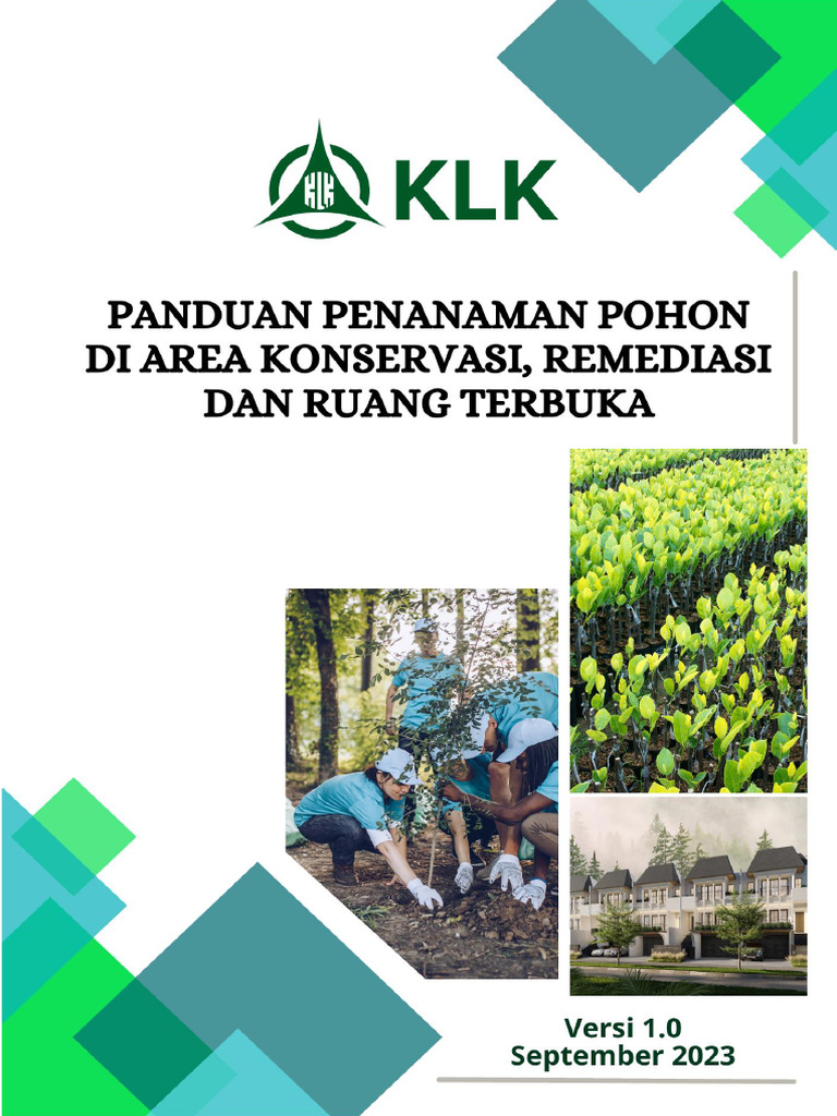 Panduan Penanaman Pohon Di Area Konservasi, Remediasi Dan Area Terbuka ...