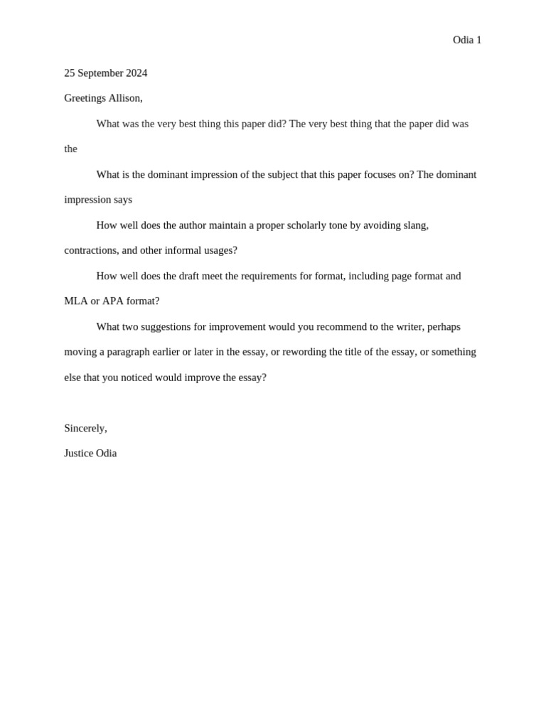 Engl 1010 m3 Letter | PDF