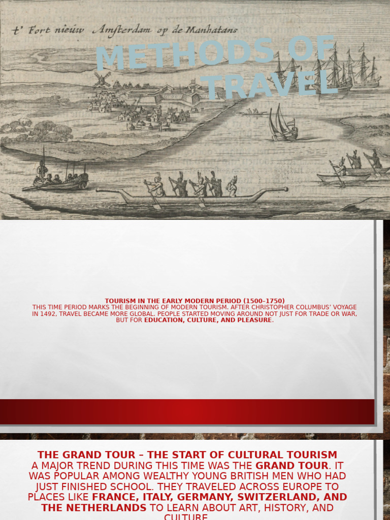 Methods of Travel Ssss | PDF | Tourism | Sweden