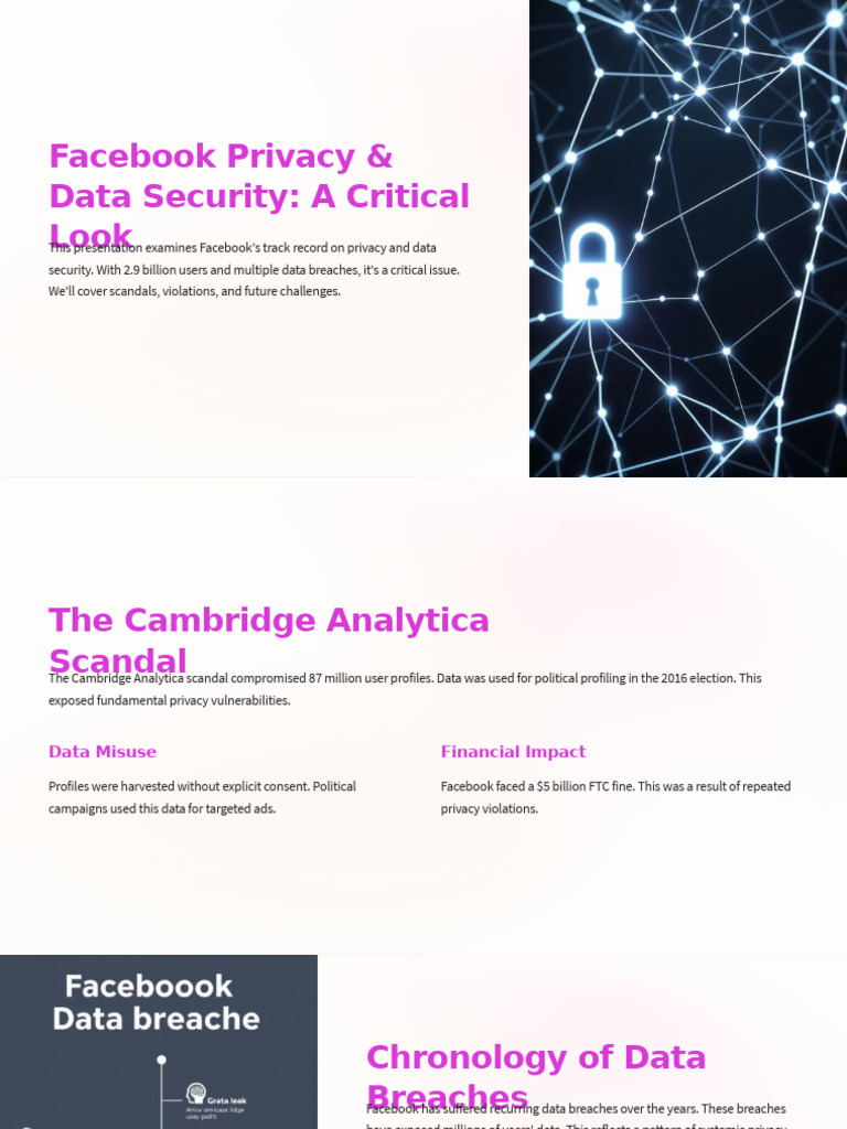 Facebook Privacy and Data Security A Critical Look | PDF | Facebook ...