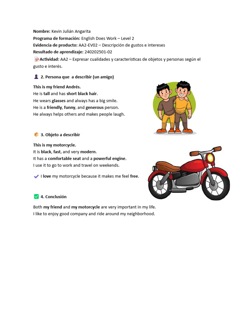 ACTIVIDAD . AA2-EV02 | PDF