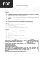 Ryle's Tube: Indications and Procedure | PDF | Intensive Care Medicine ...