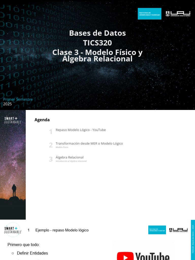 Clase 3 - Modelo FÃ Sico | PDF | Base de datos relacional | Bases de datos