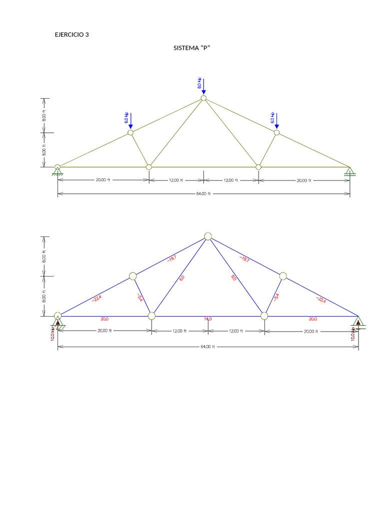 Ejercicio 3 - Ftool Tarea | PDF